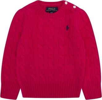 Polo Ralph Lauren Wool-Cashmere Blend Knit Jumper - Pink