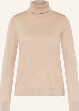 Comma Comma Rollkragenpullover beige