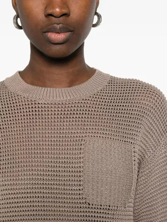 PESERICO Womens Crew-Neck Sweater Ss26 W