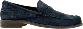 Antica Cuoieria Herren, Schuhe, Blau, 44 EUGr&ouml;&szlig;e