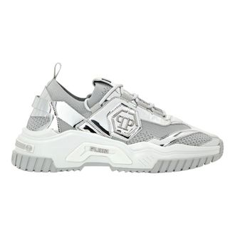 Philipp Plein unisex, Chaussures, Gris, Taille: 35 EU Predator Baskets