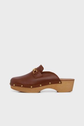 Gerard Darel Sabots &agrave; semelles compens&eacute;es - ELENA - Cognac