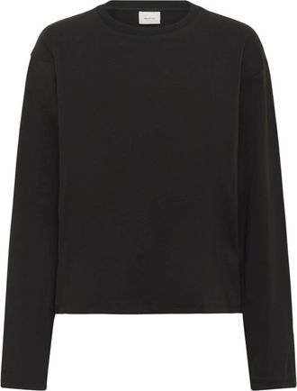 Gestuz Femme, Tops, Noir, Taille: 38 FR Hauts &agrave; manches longues