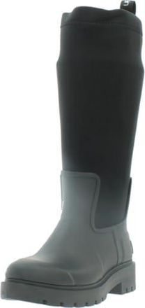 Calvin Klein Bottes de pluie hautes en n&eacute;opr&egrave;ne pour femme Yw0yw00838, Noir Ck Noir, 35.5 EU