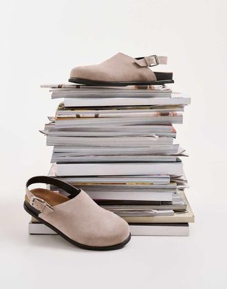 Vagabond Shoemakers - Effie - Mules en daim - Taupe-Neutral