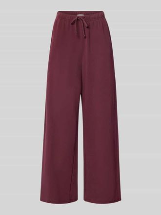 American Vintage Straight Fit Sweatpants aus elastischem Baumwoll-Mix
