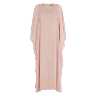 PESERICO Femme, Robes, Rose, Taille: 36 FR Long Dress