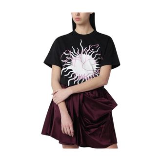 Vivienne Westwood Grafikdruck T-Shirt - - Tops - Damen - Schwarzk - S