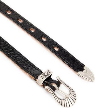 Our Legacy Bracelet et tour de cou forme ceinture en cuir