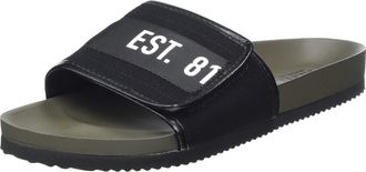 Replay Herren ULISSE Mule Hausschuh, 003 Black, 40 EU