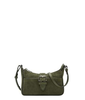 Liebeskind Liebeskind Berlin Cuir sac &agrave; &eacute;paule bandouli&egrave;re Ren Crossbody Bag Forest vert fonc&eacute;