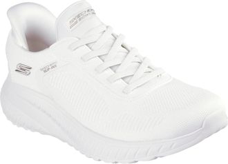 Skechers Sneaker low Sneaker Damen 117497 OFWT Leder-Mix in wei&szlig;