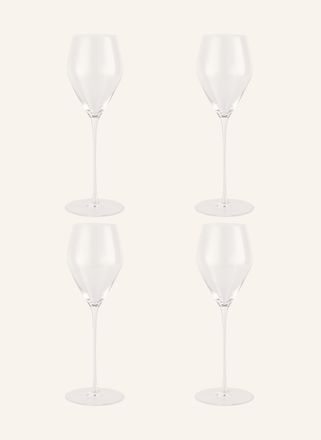 Riedel 4er-Set Sektgl&auml;ser Veloce weiss