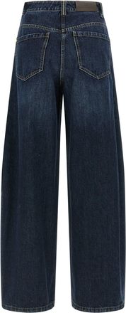Brunello Cucinelli Wide Barrel Jeans - Blue