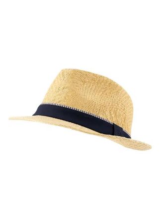 Bugatti Herren Hut braun Papierstroh