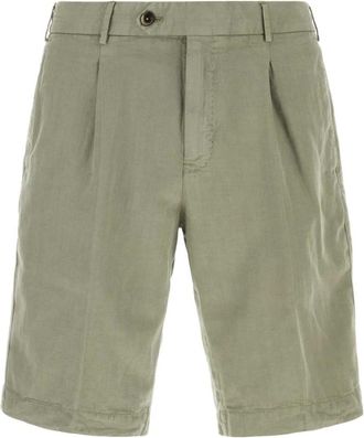 Pantaloni Torino Homme, Shorts, Vert, Taille: 5XL Bermuda en m&eacute;lange de lyocell