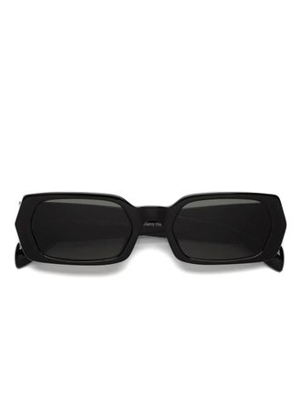 Retro Superfuture lunettes de soleil Astro &agrave; monture g&eacute;om&eacute;trique - Noir