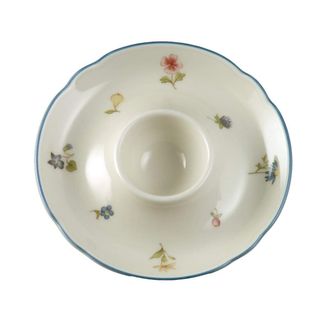 SELTMANN WEIDEN 001.293405 Marieluise Streublume Eierbecher mit Ablage, Porzellan, Bunt