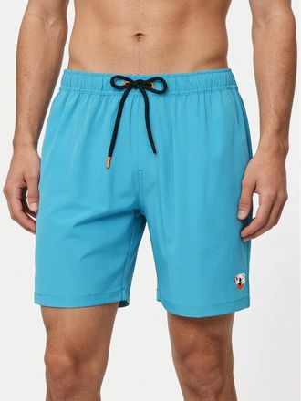Save The Duck Badeshorts DW2238M RIPO22 Blau Regular Fit