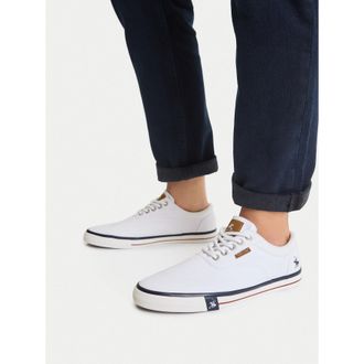 Beverly Hills Polo Club Sneakers aus Stoff Beverly Hills Polo Club CWBEO-DALSTON-01 Wei&szlig;