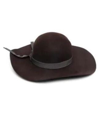 Parosh Parosh Cappello A Tesa Larga Marrone