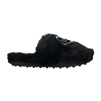 Michael Kors Ada Kunstpelz-Hausschuh - - Shoes - Damen - Schwarzk - 37 EU