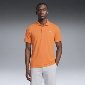 Puma Polo de golf Pure 3.0 Homme, V&ecirc;tements, Orange, XXL