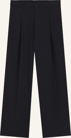 HUGO BOSS Business Hose P-Pat-Pl-Cw-263f Relaxed Fit blau