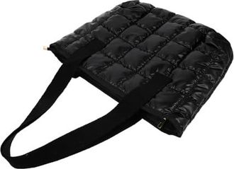 UPKOCH Paquet &agrave; Bandouli&egrave;re D&eacute;contract&eacute; Pour Femme, Paquet Fourre-tout Grand Capacit&eacute; En Coton Spatial, Pochette De Rangement &Eacute;l&eacute;gante Noire, Usage Ext&eacute;rieur