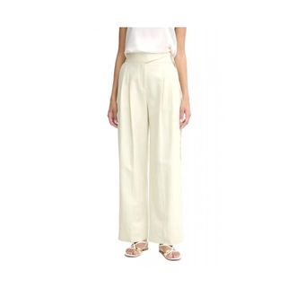 HUGO BOSS Femme, Pantalons, Beige, Taille: 40 FR Wide Pantalons