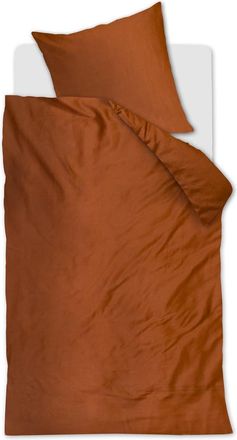 Beddinghouse Change bettwäsche-Set 2 TLG. - 135x200 - Terrakotta - Mako-Satin Lyocell - mit Reißverschluss