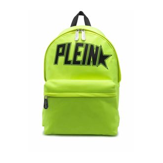 Philipp Plein Iconic Plein Logo Rucksack - - Bags - Herren - Gelb - ONE SIZE