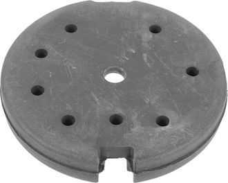 Hemoton Robuster Eisen Lampensockel - Stabiler Gegengewicht Für Diy Tisch- Und Stehlampen Rundes Design Mit 135Cm Durchmesser