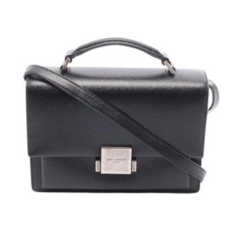 Saint Laurent Pre-owned Belchasse Medium Leather 2way Shoulder Bag - Femme - Pre-owned - Noir - Taille: ONE Size