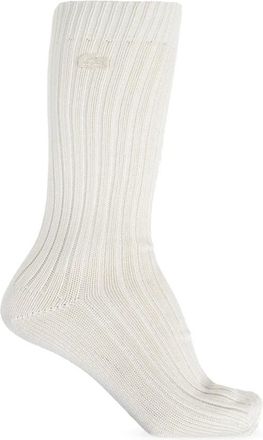 Lacoste Femme, Sous-vêtements, Beige, Taille: S Runway Thick Ribbed Socks