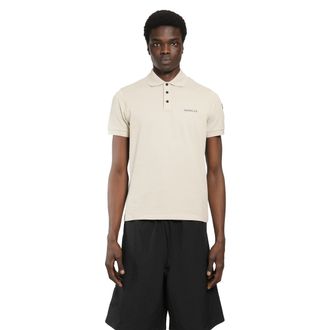 Moncler Cotton Piqu&eacute; Polo Shirt