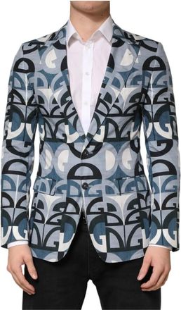 Dolce & Gabbana Homme, Vestes, Bleu, Taille: S Suits