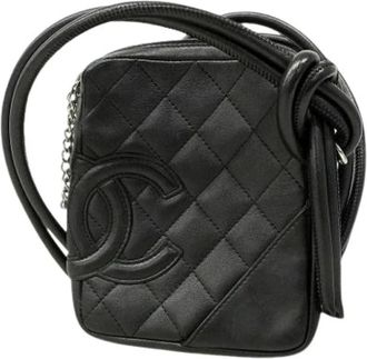 Chanel Sac &agrave; bandouli&egrave;re Pre-owned Vintage - Femme - Pre-owned - Noir - Taille: ONE Size