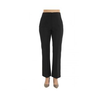 Marella Femme, Pantalons, Noir, Taille: 42 FR Wide Pantalons