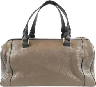 Loewe Sac Boston Pre-owned - Femme - Pre-owned - Brun - Taille: ONE Size