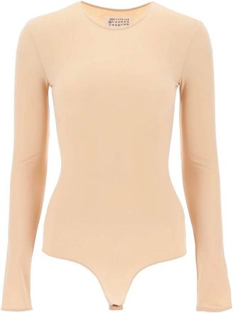 Maison Margiela Femme, Tops, Rose, Taille: 36 FR Body Technique en Jersey