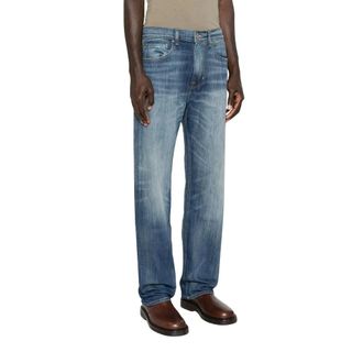 7 For All Mankind Herren, Jeans, Blau, W32Gr&ouml;&szlig;e