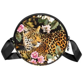 Generic Circle Petit sac &agrave; bandouli&egrave;re pour femme, sac &agrave; bandouli&egrave;re avec fermeture &eacute;clair, bretelles r&eacute;glables, style d&eacute;contract&eacute;, pour femmes et filles