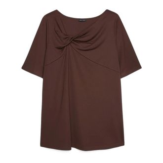 Fiorella Rubino Damen, Blusen & Hemden, Braun, MGr&ouml;&szlig;e