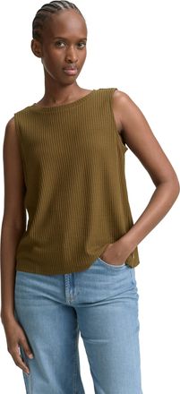 Tom Tailor Damen 1047091 T-Shirt, 10370 - Golden Olive Green, L EU