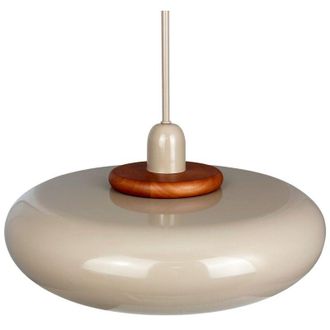 Dyberg Larsen [GEBRAUCHT] B-Ware Dyberg Larsen H&auml;ngelampe Planet Milchwei&szlig; &oslash; 40 Cm Metall Lampe Leuchte Spot