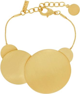 Dansk Copenhagen Bracelet Alaya Mega Cercle - Femme - Accessoires - Jaune - Taille: ONE Size