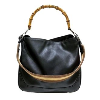 Gucci Sac bandouli&egrave;re vintage Pre-owned - Femme - Pre-owned - Noir - Taille: ONE Size