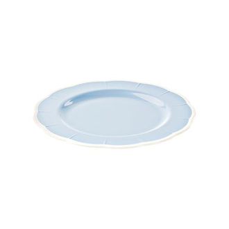 Guzzini Flacher Teller aus Melamin Flora Table Decor (Puderblau)