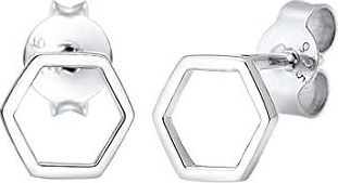 Elli Boucles dOreilles - Femme - Argent - 925/1000 - Hexagone - 0308480216_0